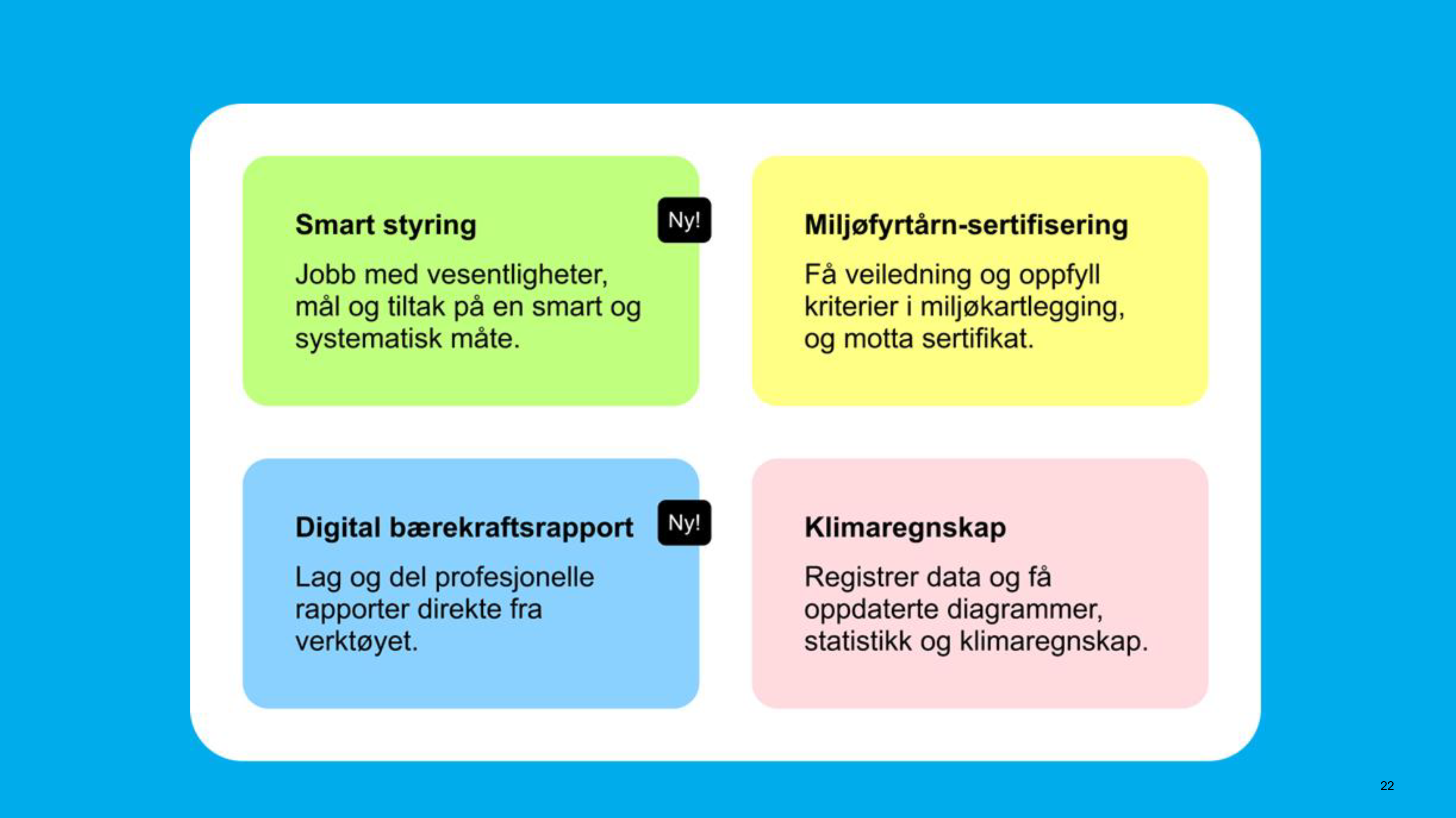 Presentasjon fra webinar med Miljøfyrtårn - Byggmesterforbundet